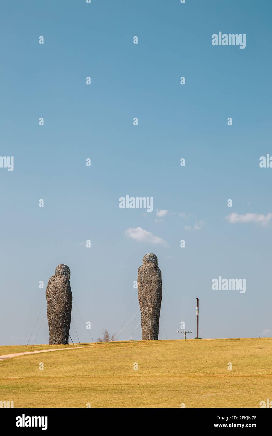 Paju, Korea - April 6, 2021 : Imjingak Pyeonghoa-Nuri park Stock Photo ...