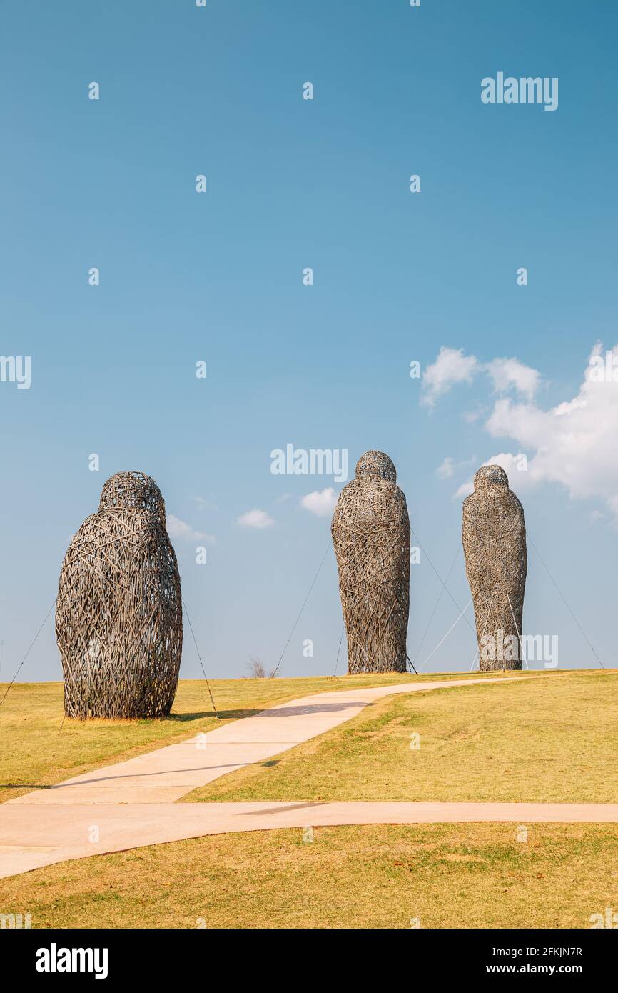 Paju, Korea - April 6, 2021 : Imjingak Pyeonghoa-Nuri park Stock Photo ...