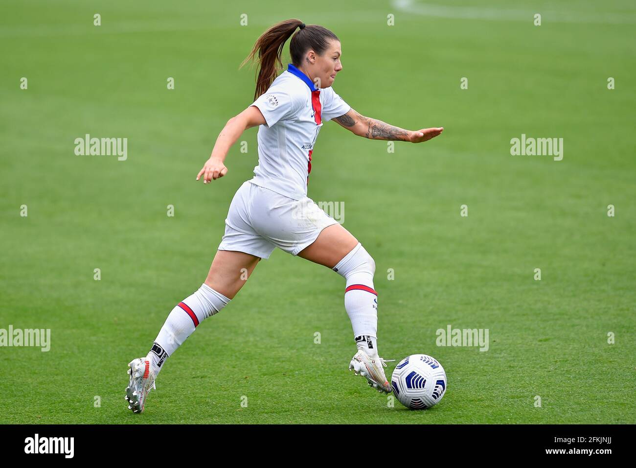 Barcelona, Spain. 2nd May, 2021. Sara Dubritz of PSG during the UEFA ...