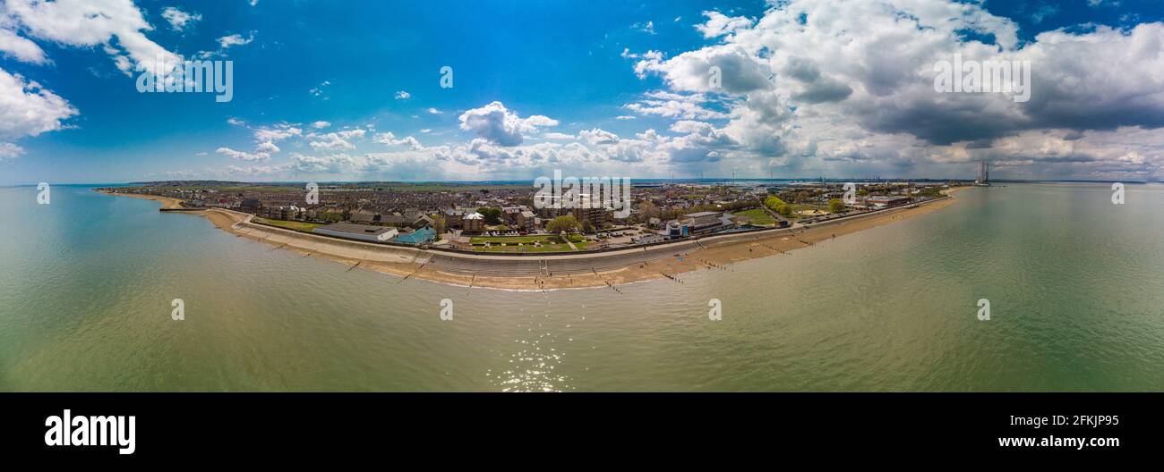 Isle of Sheppey - island off the northern coast of Kent, England, near ...