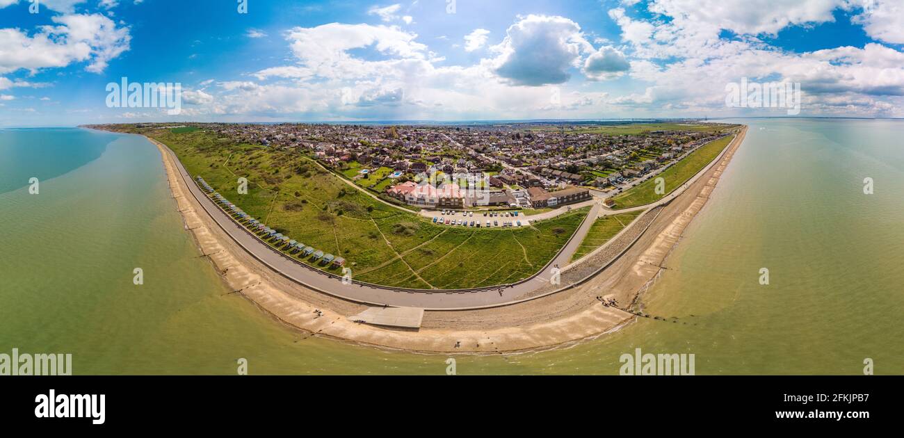 Isle of Sheppey - island off the northern coast of Kent, England, near ...