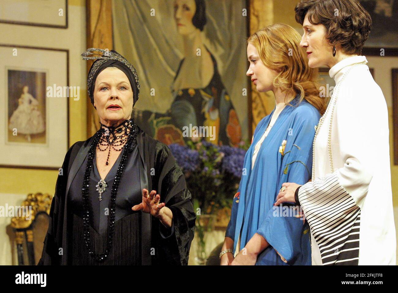 l-r: Judi Dench (Fanny Cavendish), Emily Blunt (Gwen Cavendish ...
