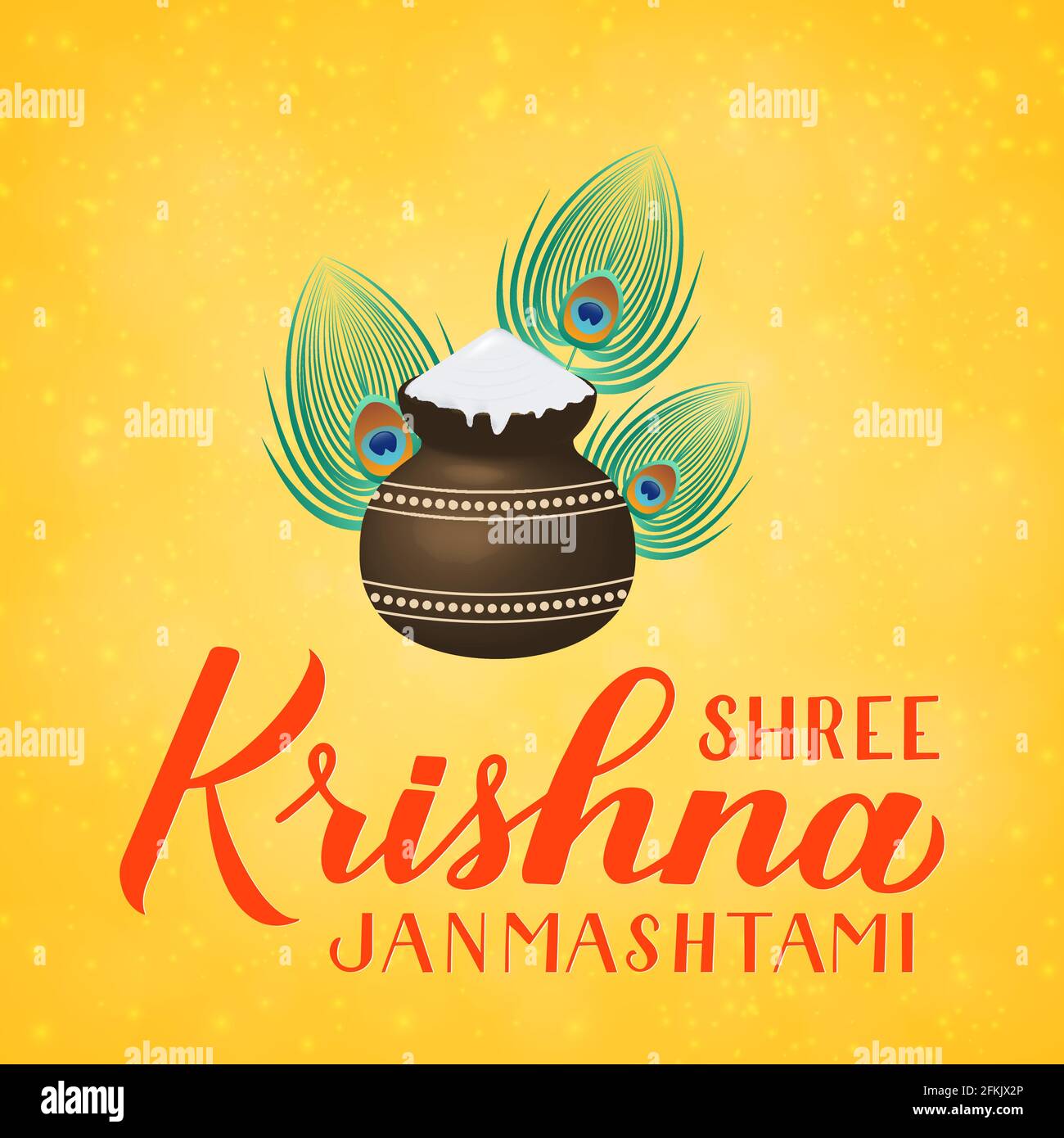 God lord krishna hand lettering hi-res stock photography and images - Alamy