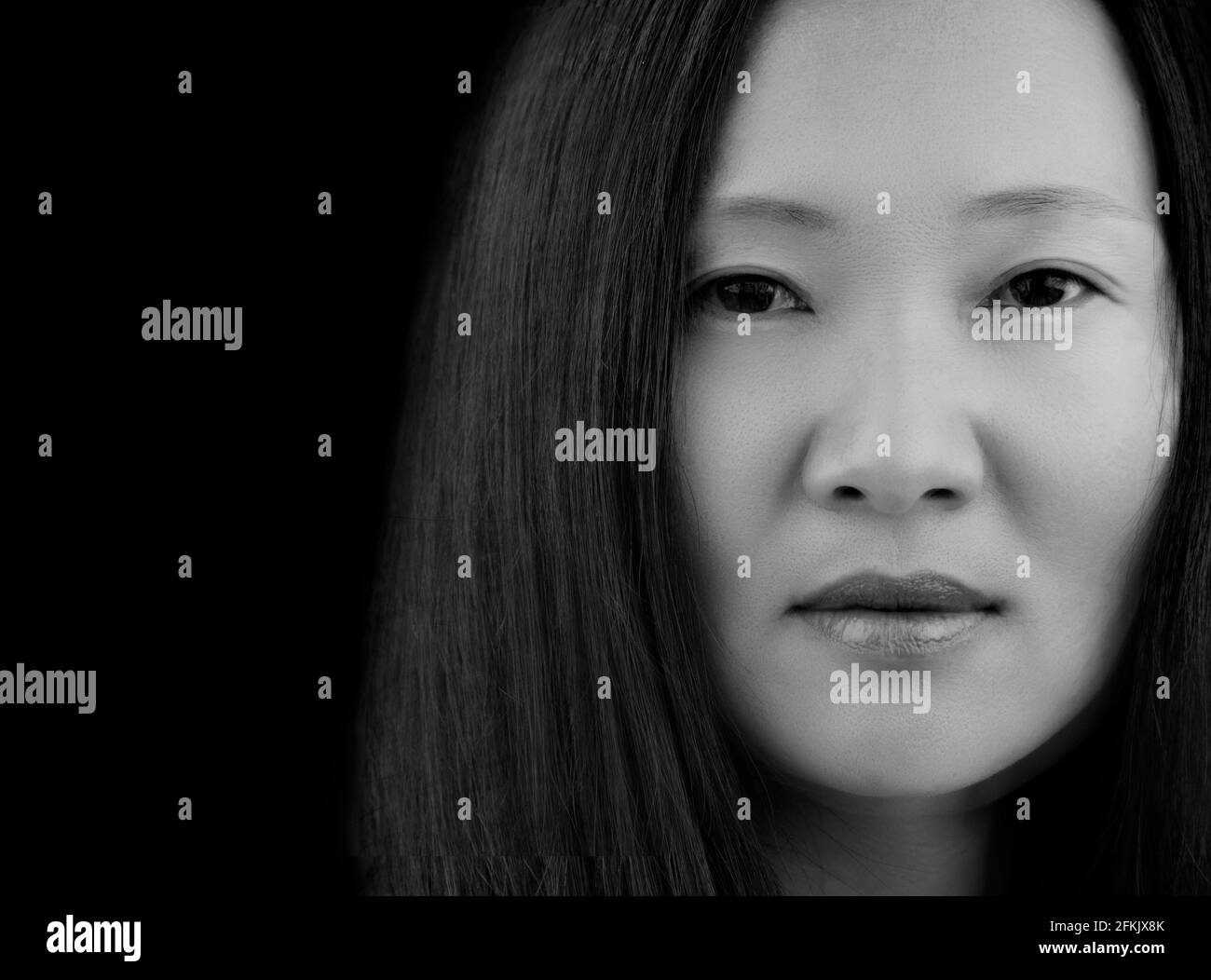 Beautiful Asian Face Stock Photo - Alamy