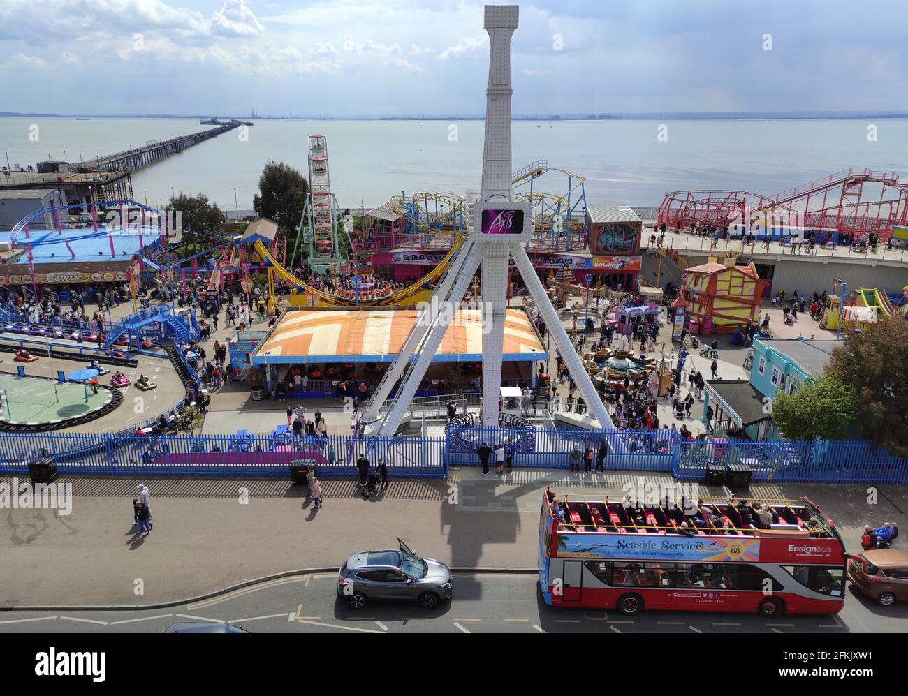 Adventure island in southend hi-res stock photography and images - Alamy