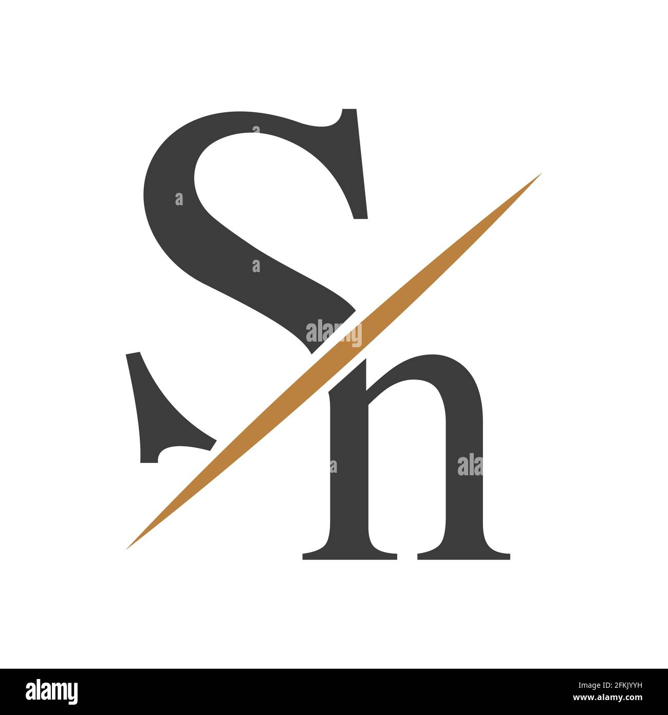 NS, SN, S AND N Abstract initial monogram letter alphabet logo design ...