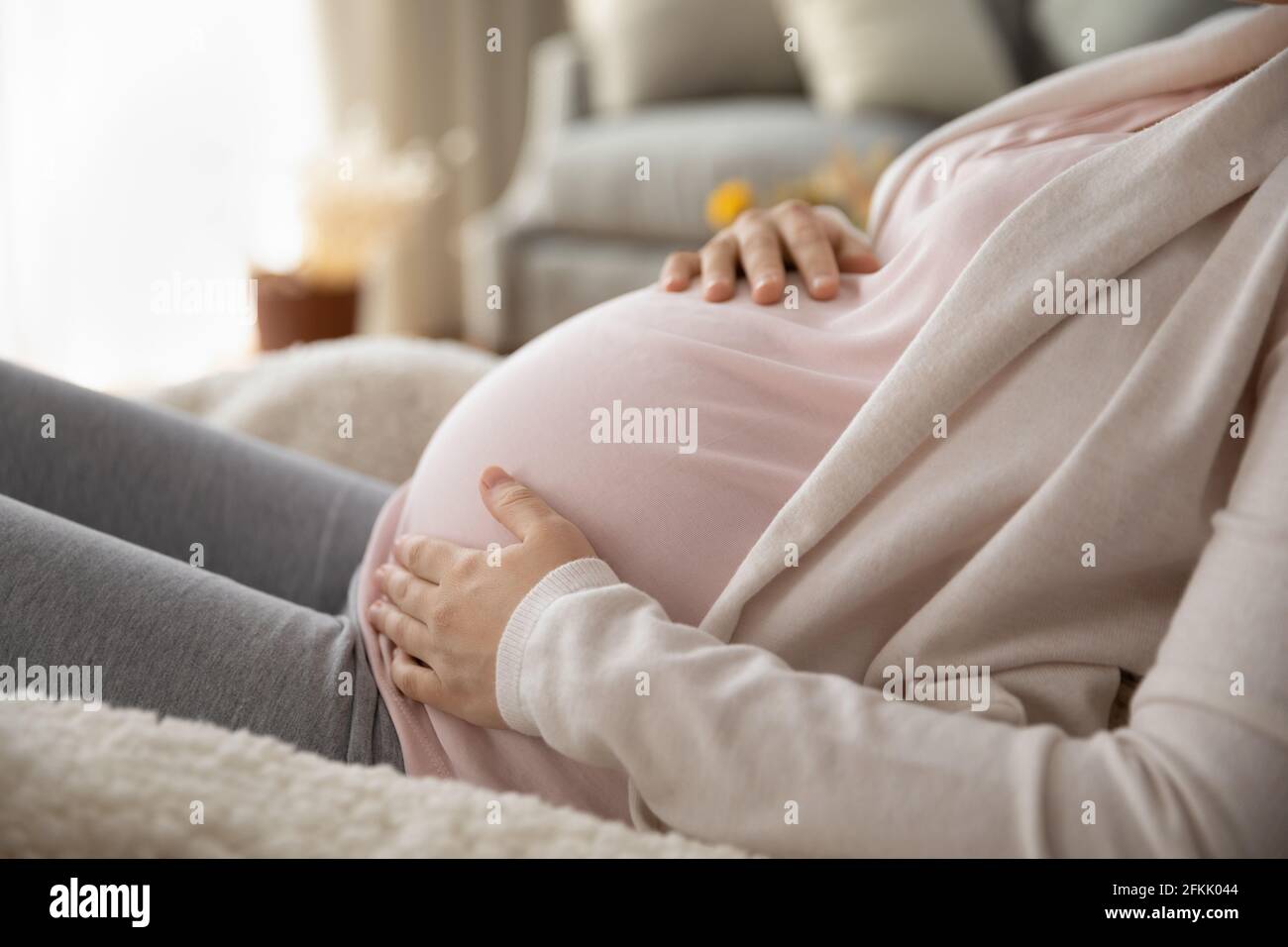 Big baby bump hi-res stock photography and images - Alamy