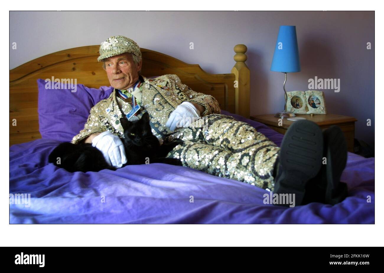 PEARLY KINGS Pearly king George Major Stock Photo - Alamy