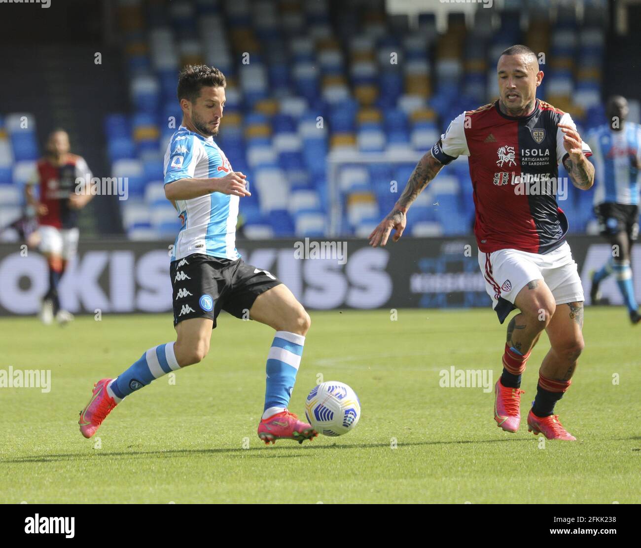 Naples, Campania, Italy. 2nd May, 2021. During the Italian Serie A ...