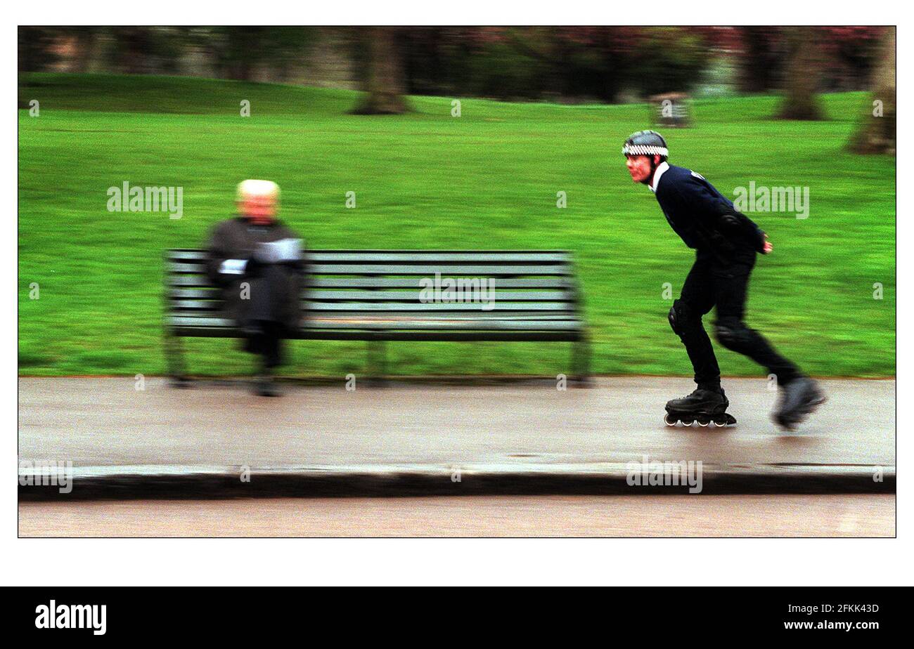 The Royal Parks Constabulary APR 2000 is putting officers on roller ...