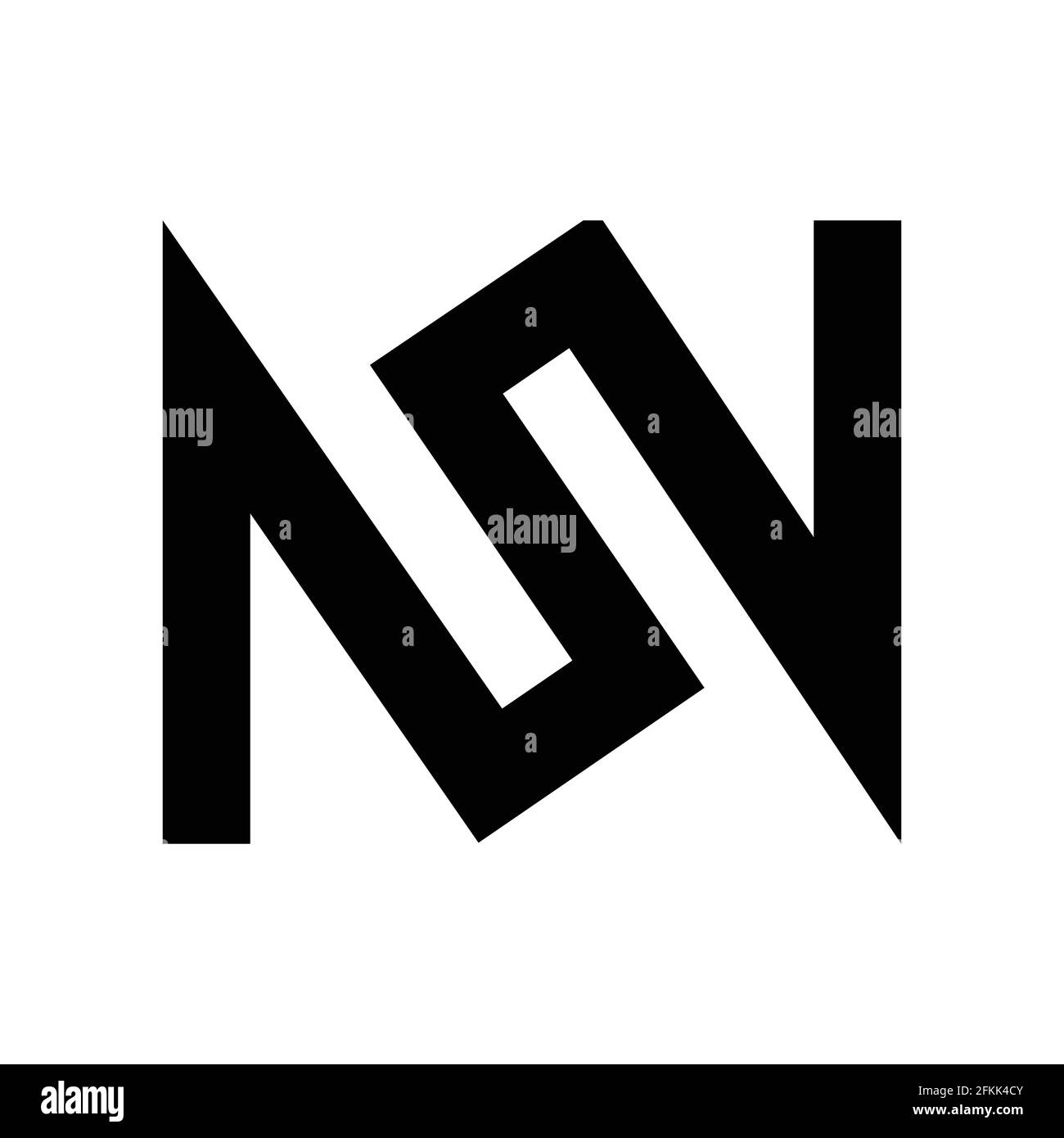 NS, SN, S AND N Abstract initial monogram letter alphabet logo design ...