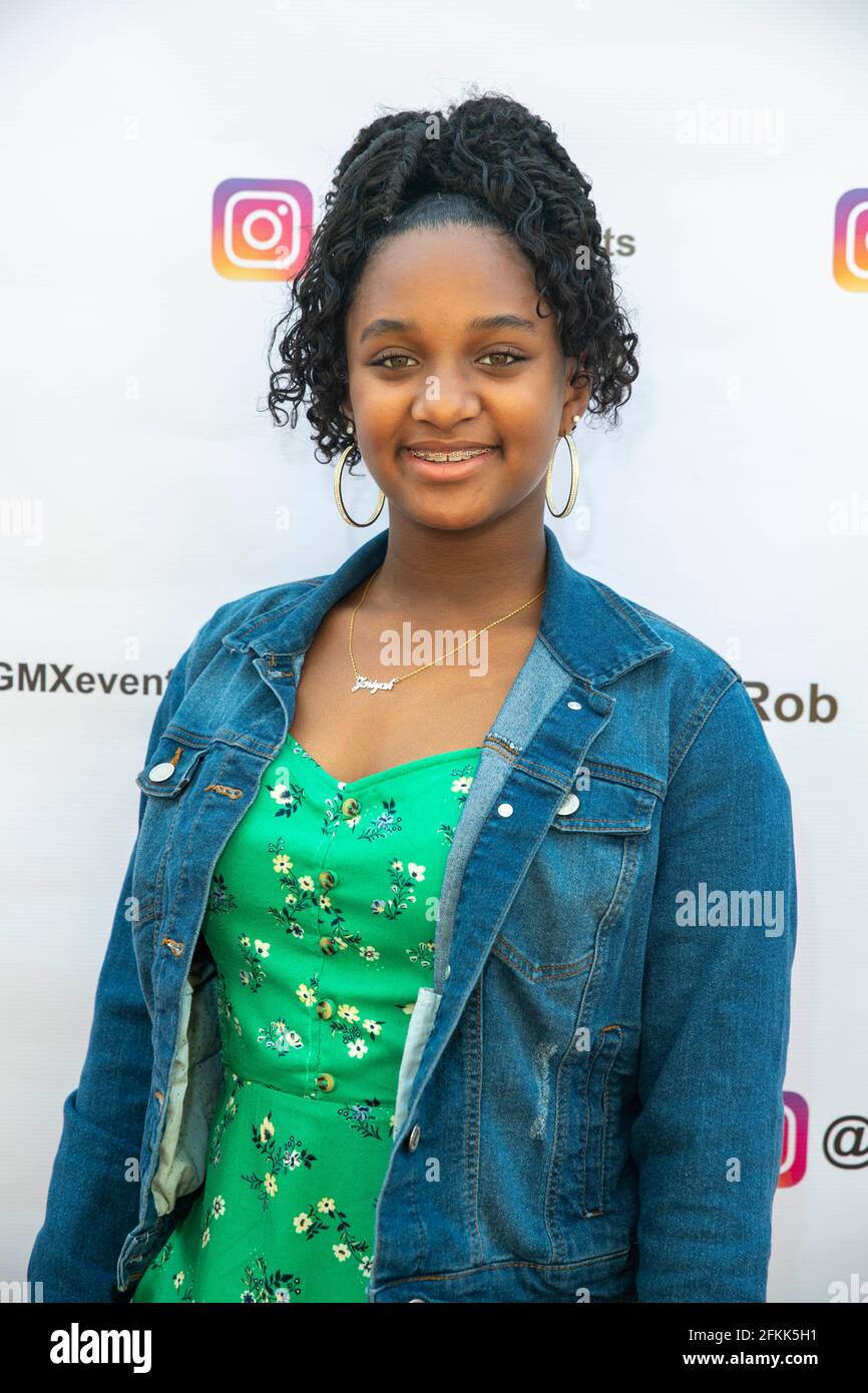 Zariyah Gibson attends Young Hollywood Social Media Industry Party at ...