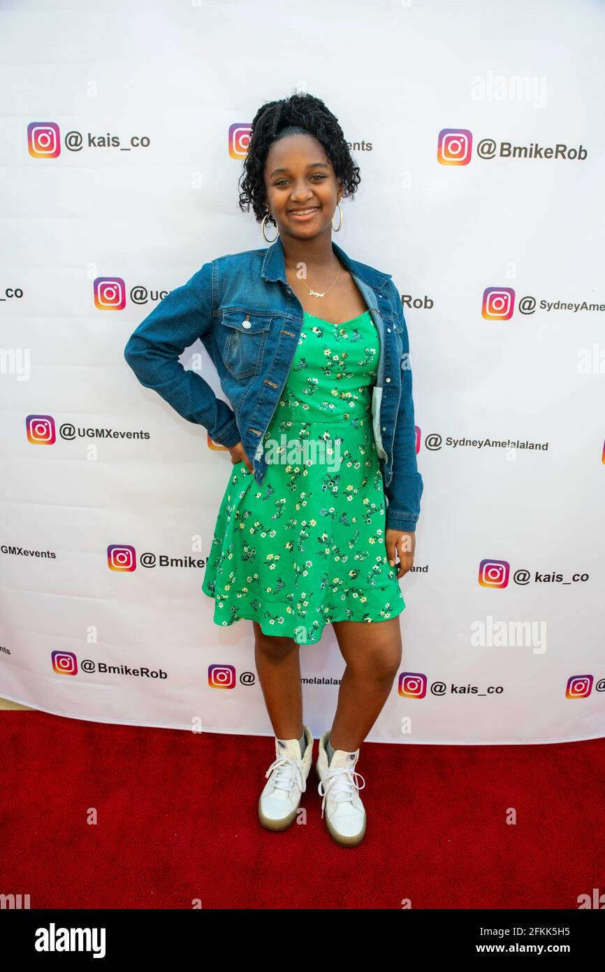 Zariyah Gibson attends Young Hollywood Social Media Industry Party at private residence, Bell ...