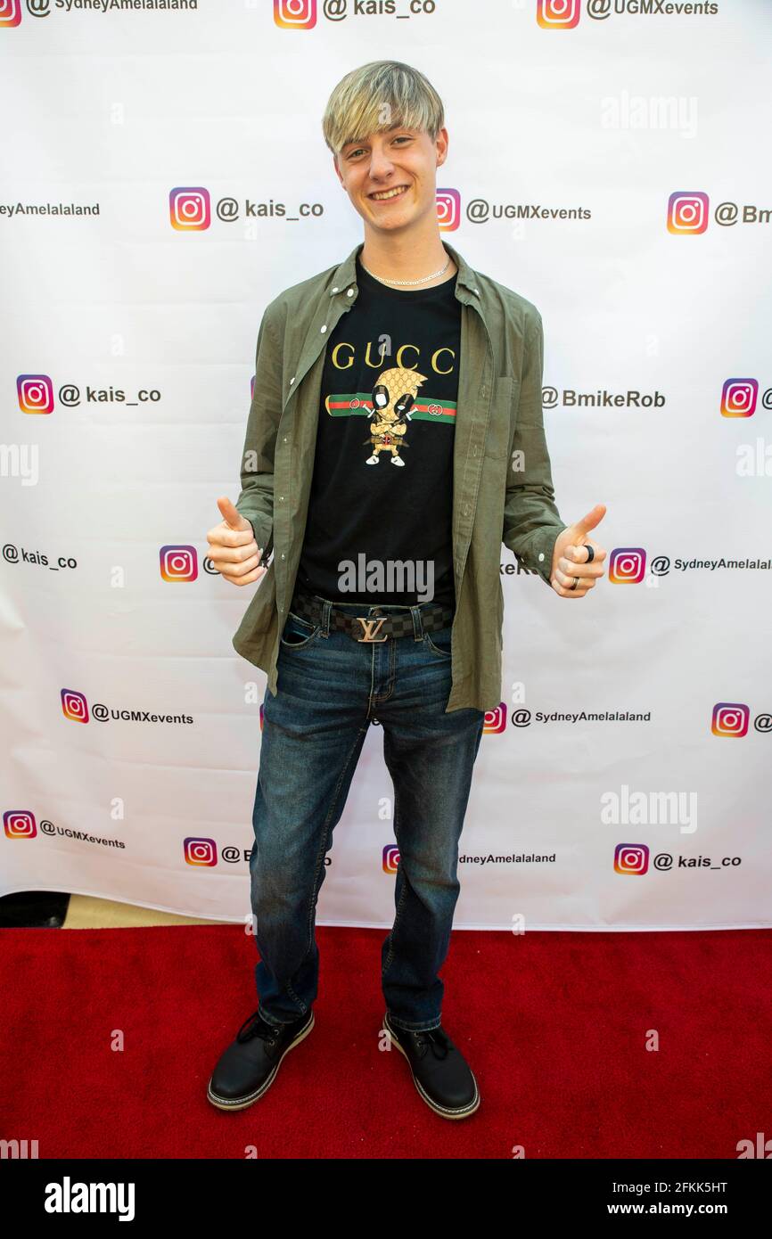Cody Key attends Young Hollywood Social Media Industry Party at private residence, Bell Canyon ...