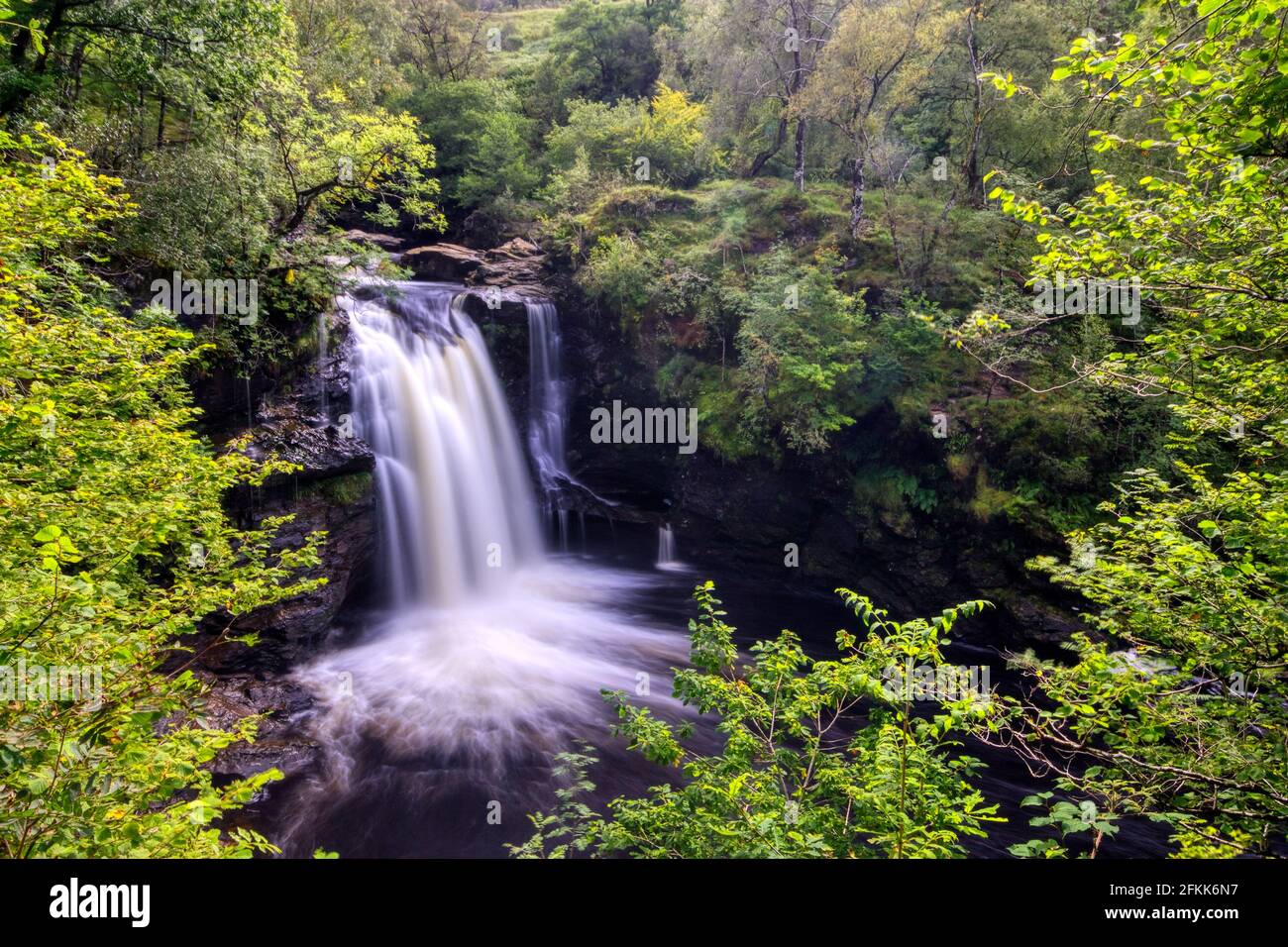 Falls falloch waterfall in scotland hi-res stock photography and images ...