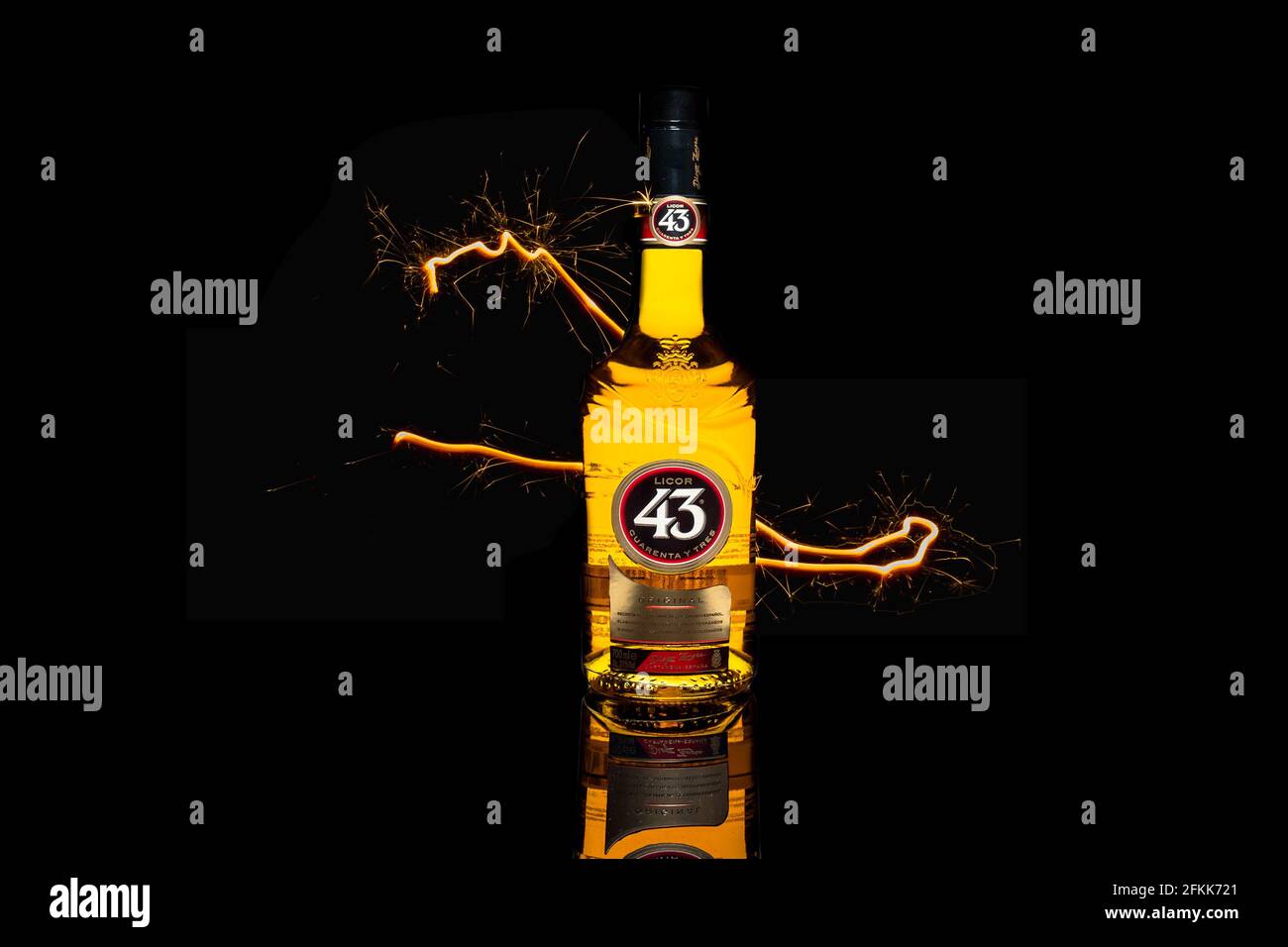Licor 43 original from Spain Stock Photo - Alamy