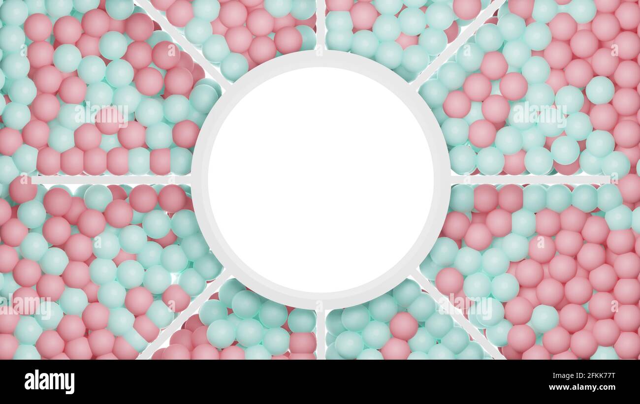 3D Illustration. A flow of particles Stock Photo - Alamy