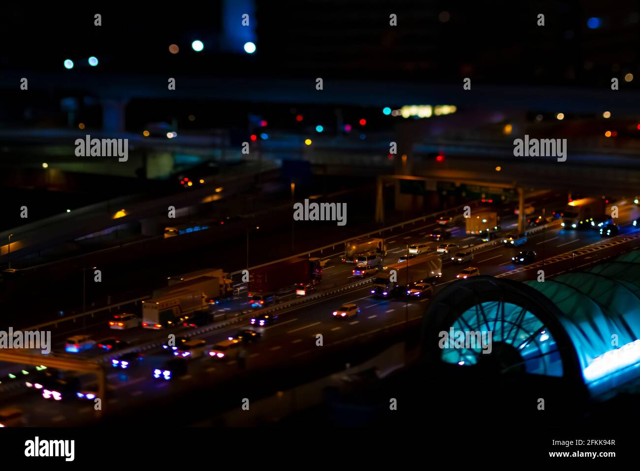 Tilt shift city street architecture hi-res stock photography and images ...