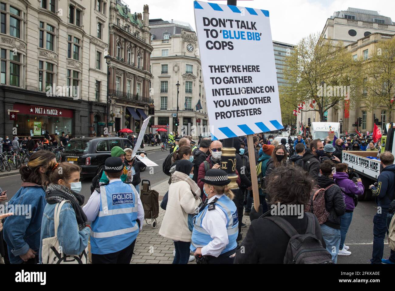 Police liaison team officers hi-res stock photography and images - Alamy