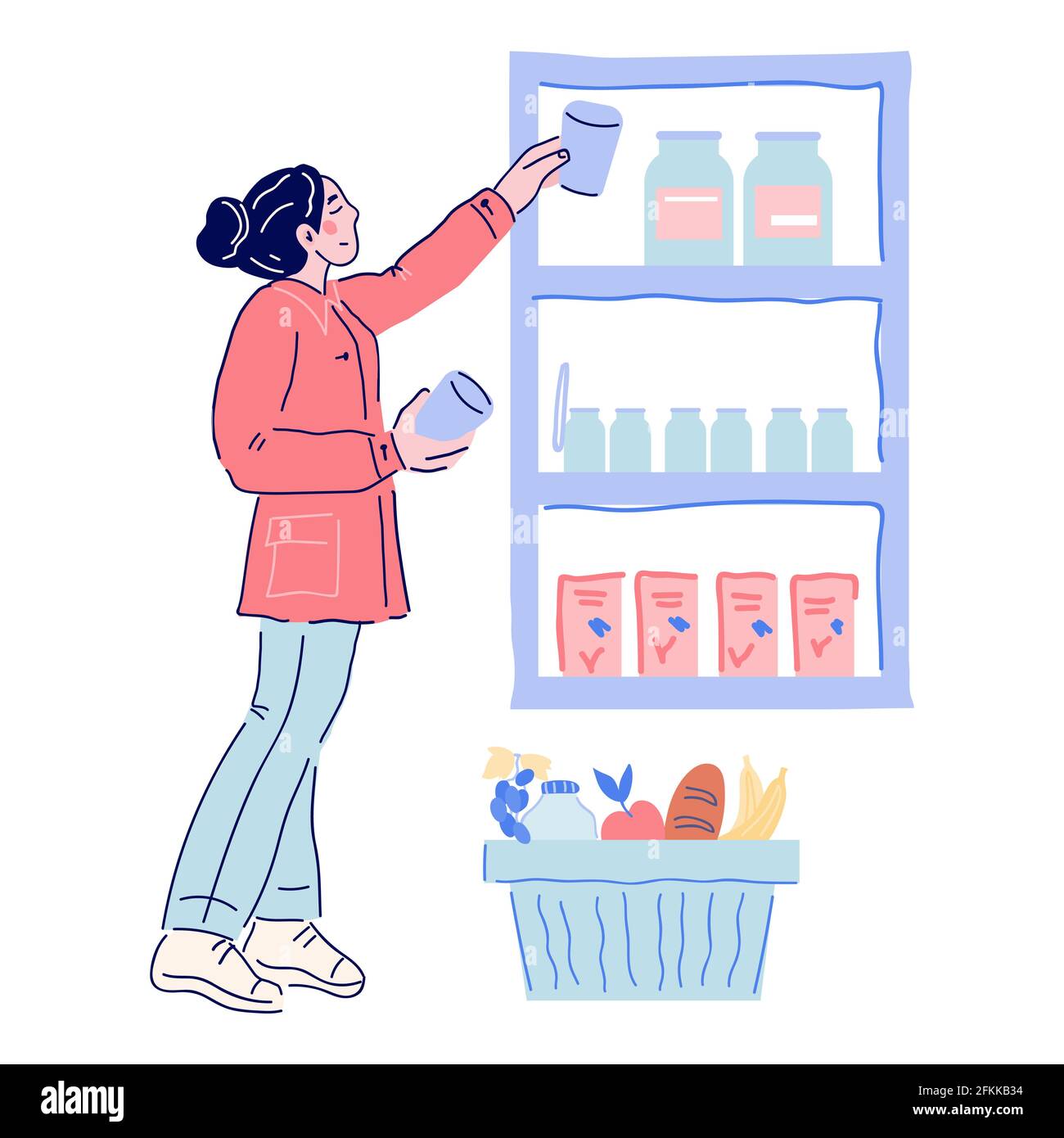 Buying Food Clipart