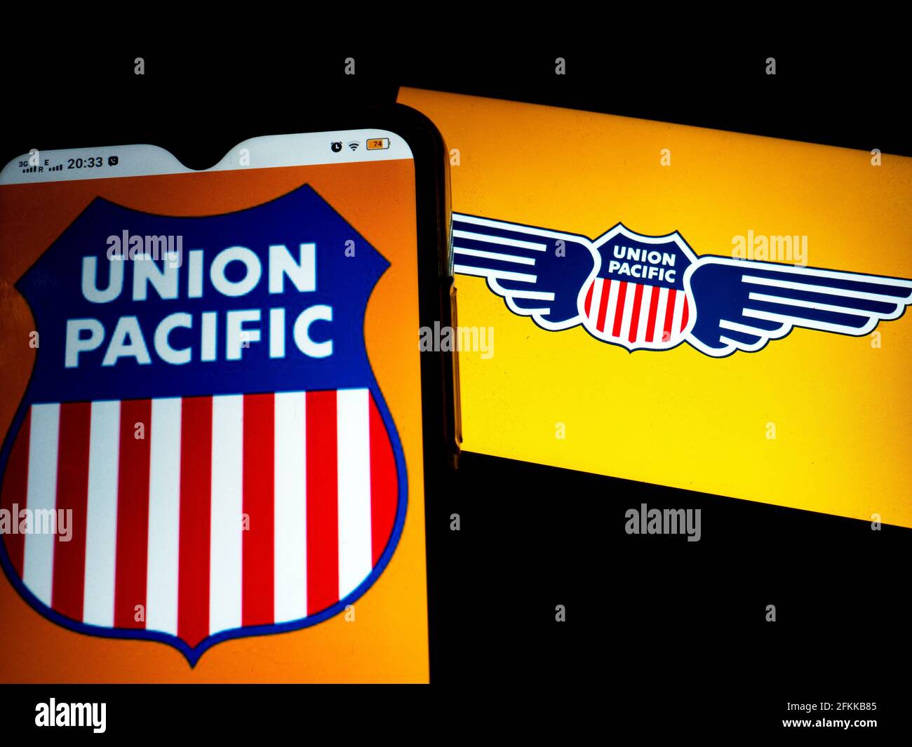Union Pacific Logo High Resolution Stock Photography and Images - Alamy