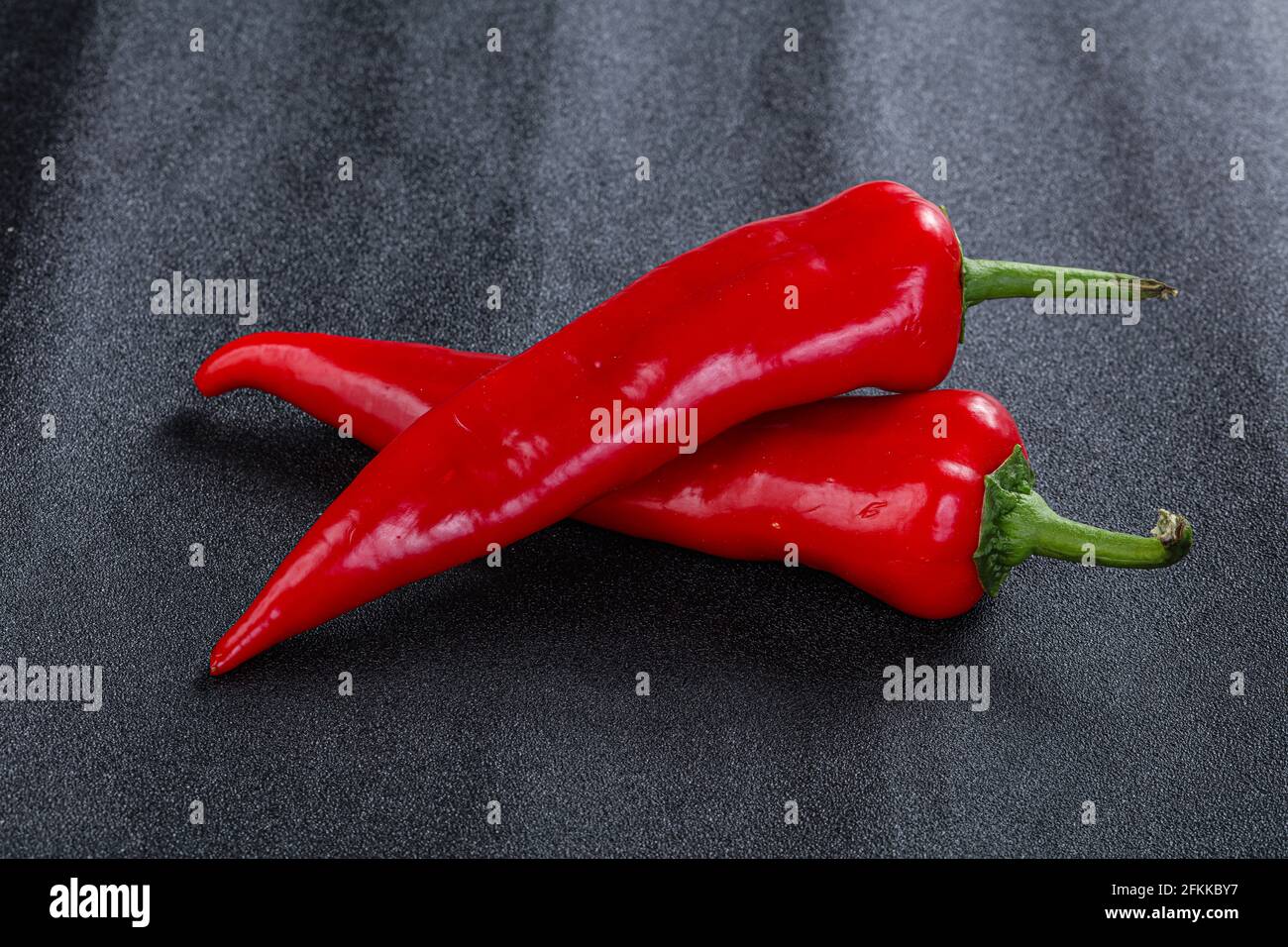Organic Ramiro red pepper - healthy food Stock Photo - Alamy