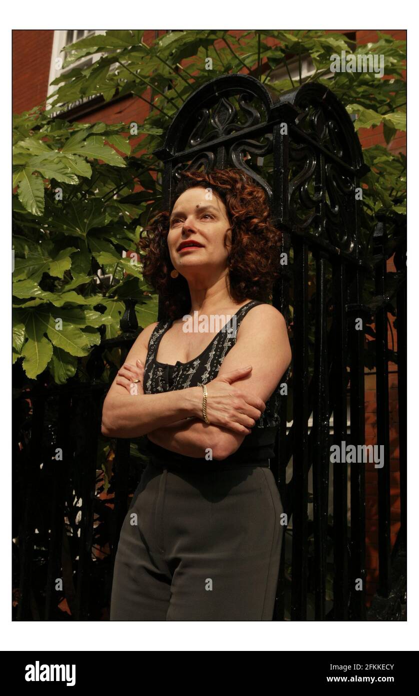 Julia Pascal for health page pic David Sandison 27/5/2004 Stock Photo ...