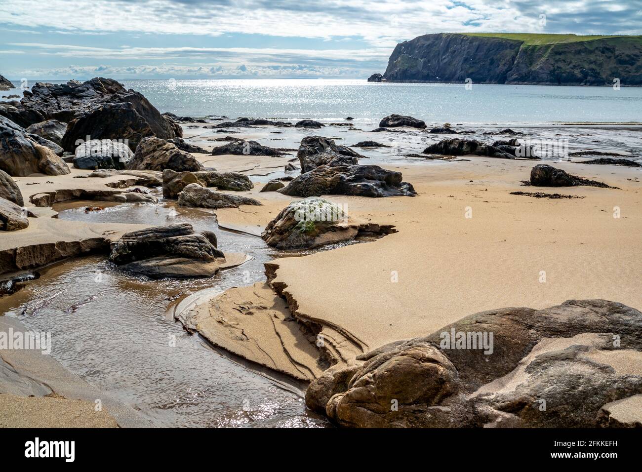 The Silver Strand in County Donegal - Ireland Stock Photo - Alamy