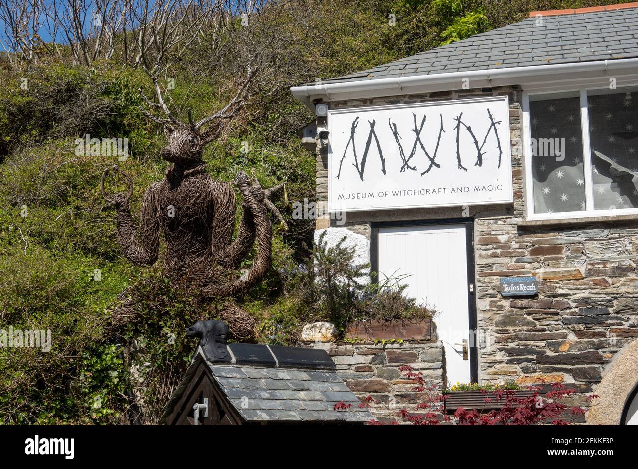 Museum of Witchcraft and Magic, Boscastle, Cornwall, uk Stock Photo - Alamy