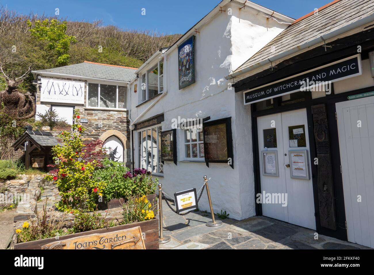 Museum of Witchcraft and Magic, Boscastle, Cornwall, uk Stock Photo - Alamy