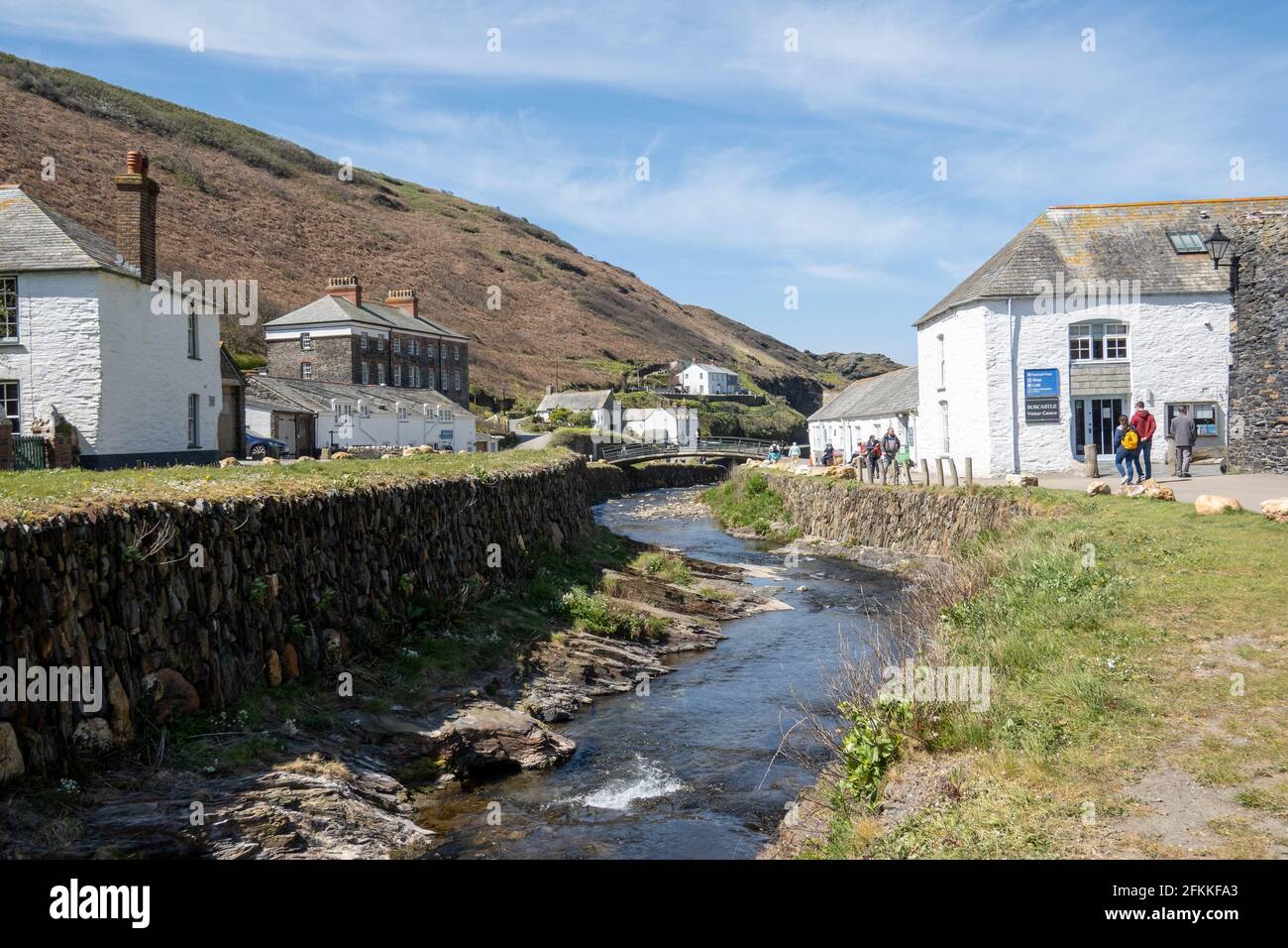 Boscastle, Cornwall, uk Stock Photo - Alamy