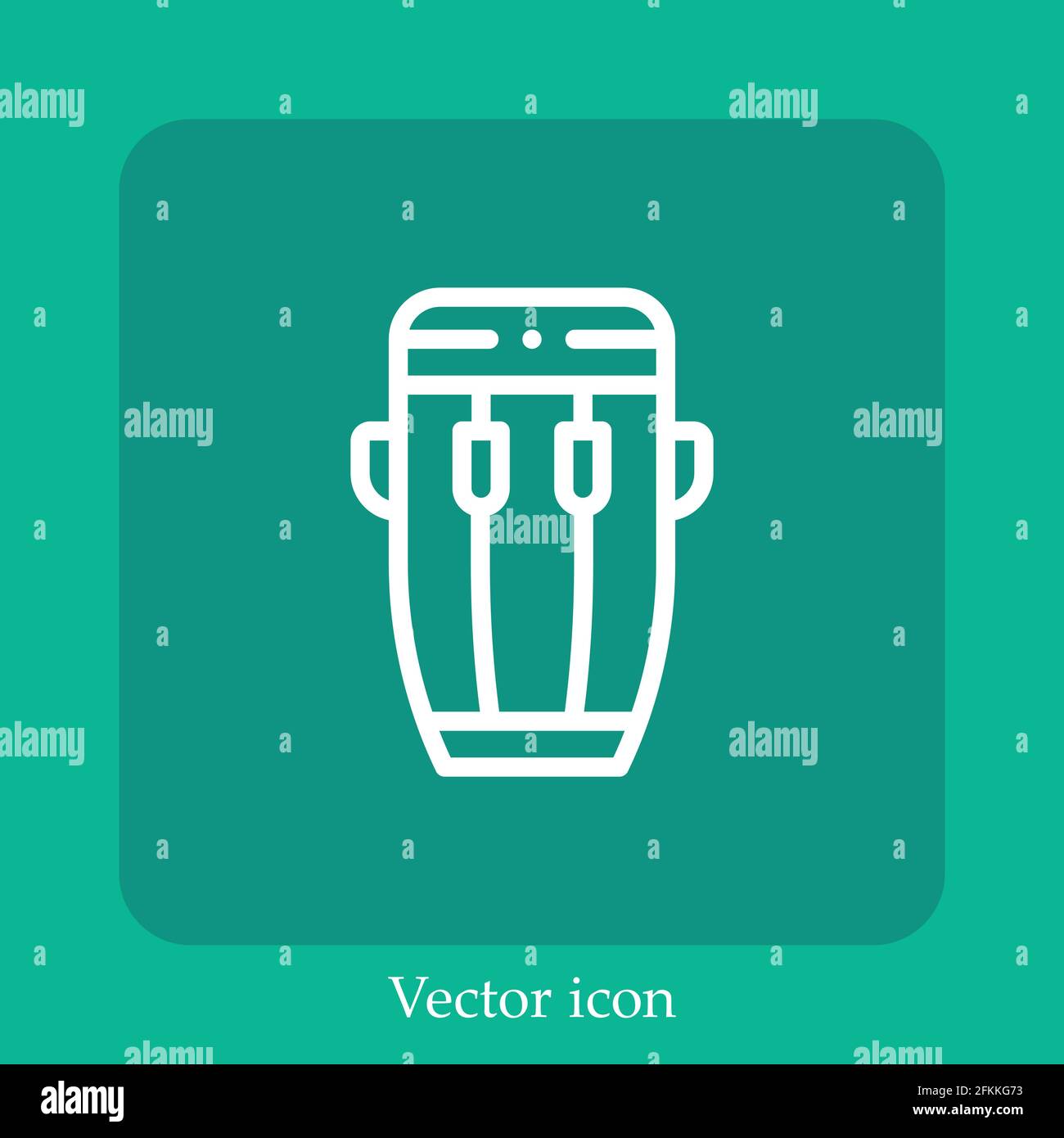 Congas drum Stock Vector Images - Alamy