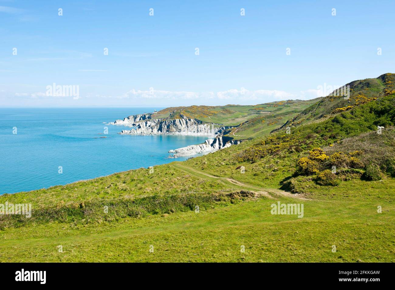 Morte Point, North Devon, England Stock Photo - Alamy