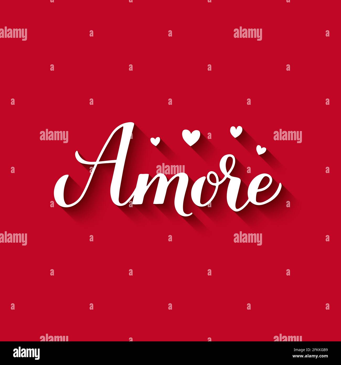 Word amore love Stock Vector Images - Alamy