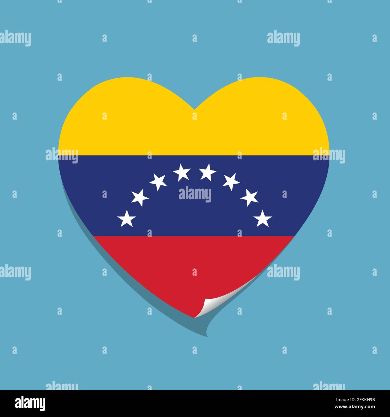 Venezuela poster Stock Vector Images - Alamy