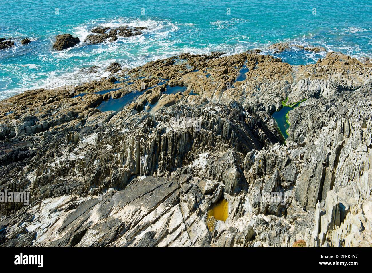 Morte Point, North Devon, England Stock Photo - Alamy