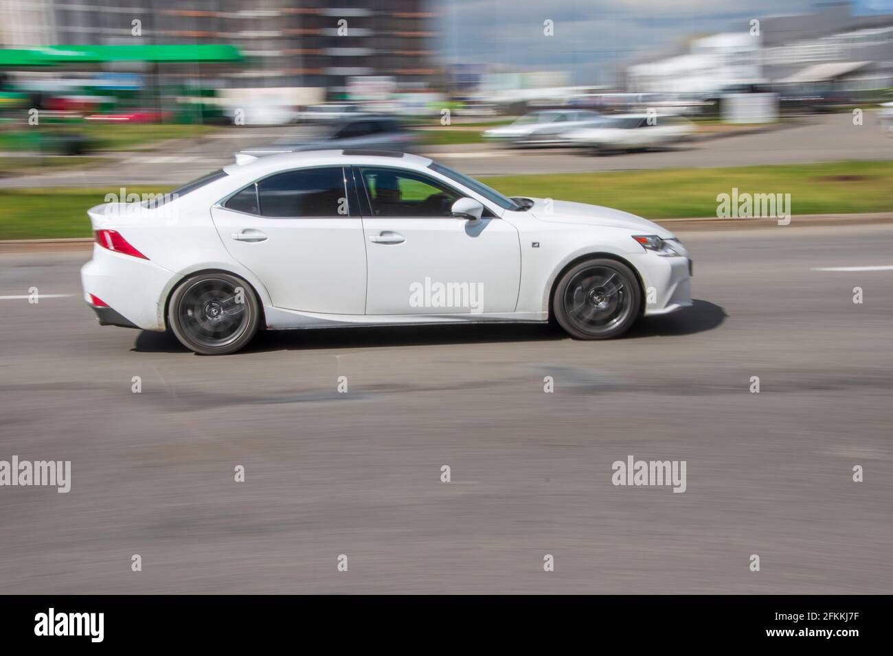 White lexus hi-res stock photography and images - Alamy
