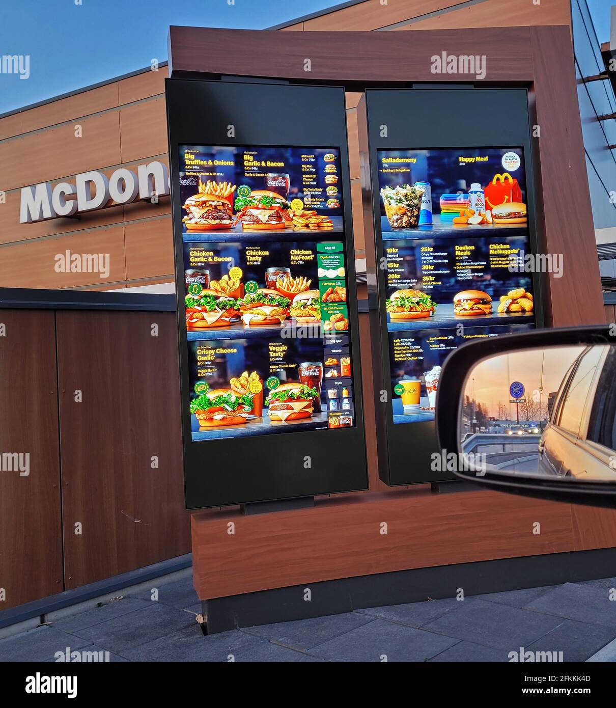 Mcdonalds Drive Thru Menu