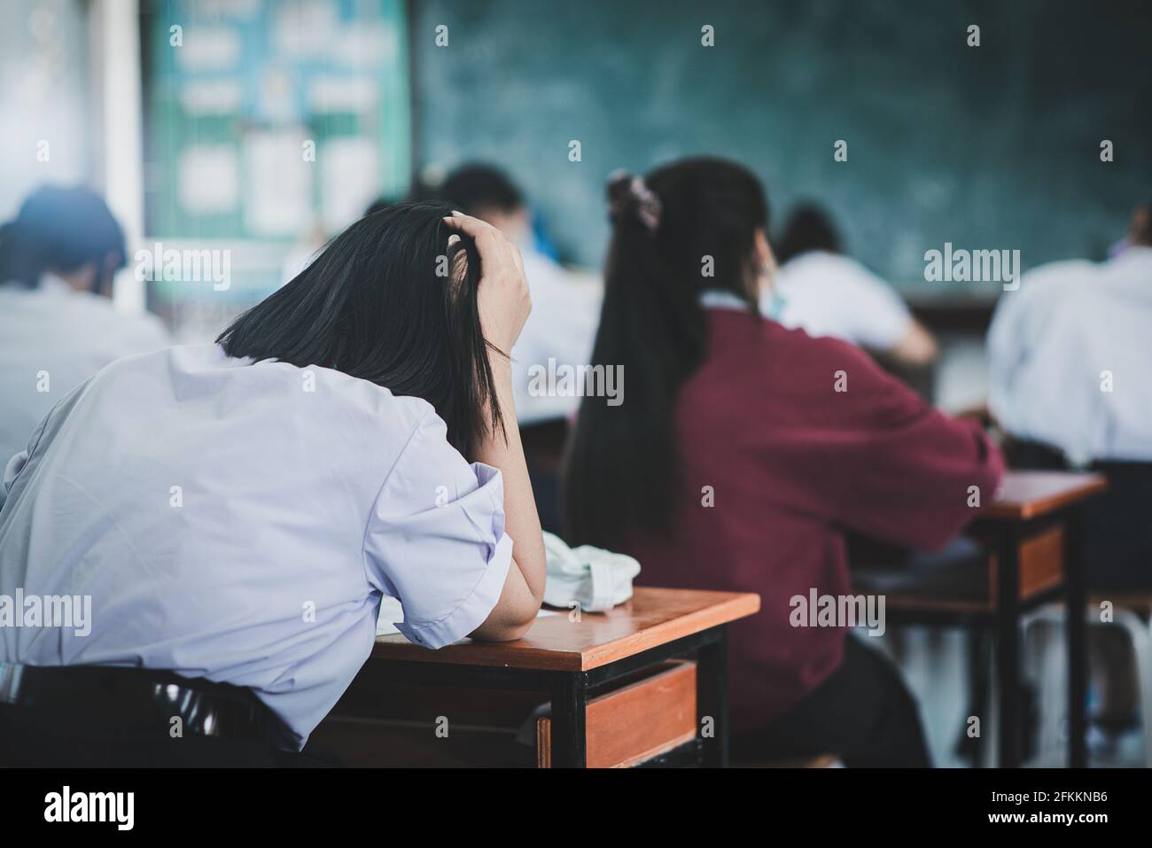Assessment classroom hi-res stock photography and images - Alamy