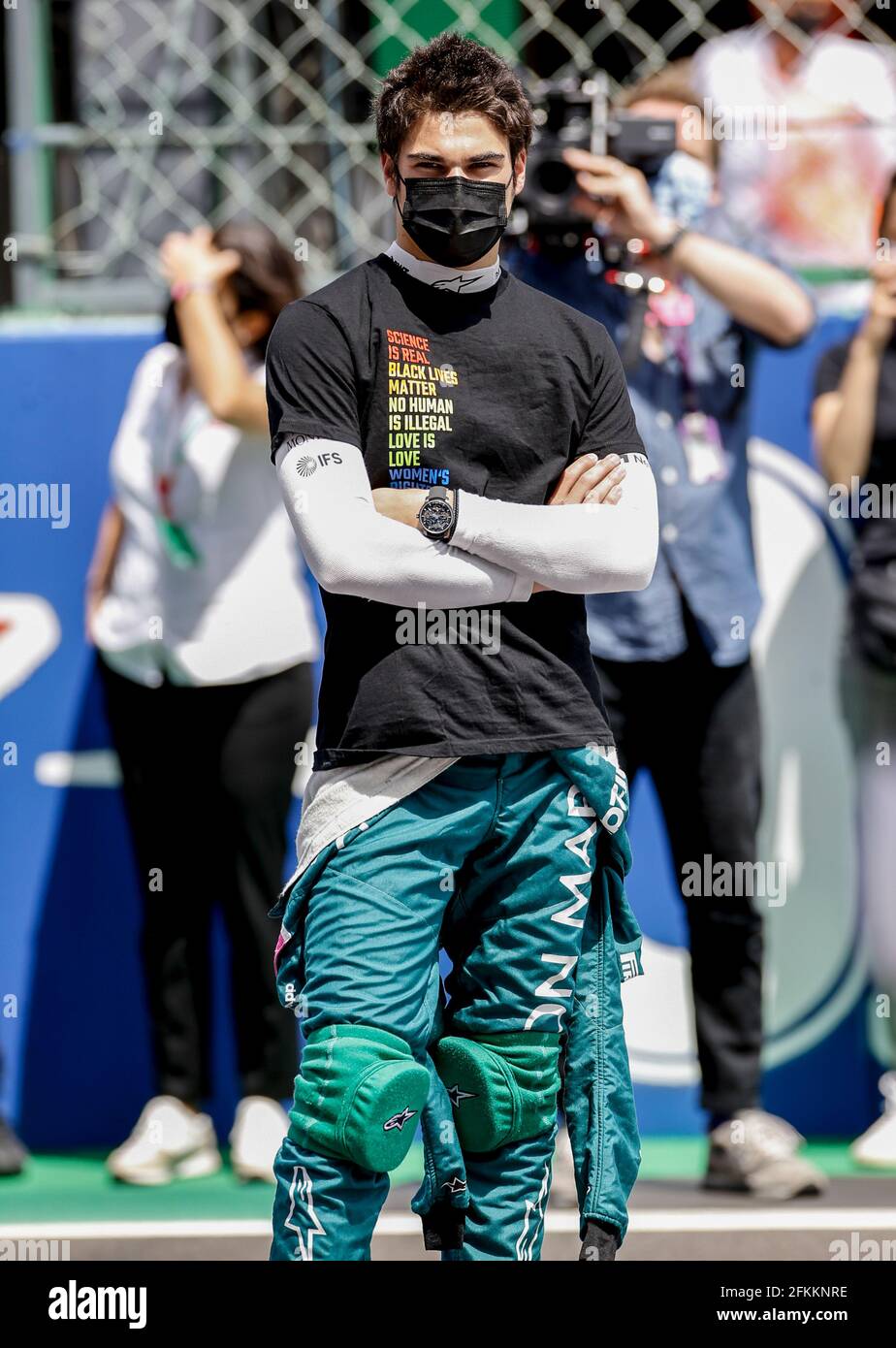 Portimao, Portugal. 2nd May, 2021. STROLL Lawrence (can), Aston Martin ...