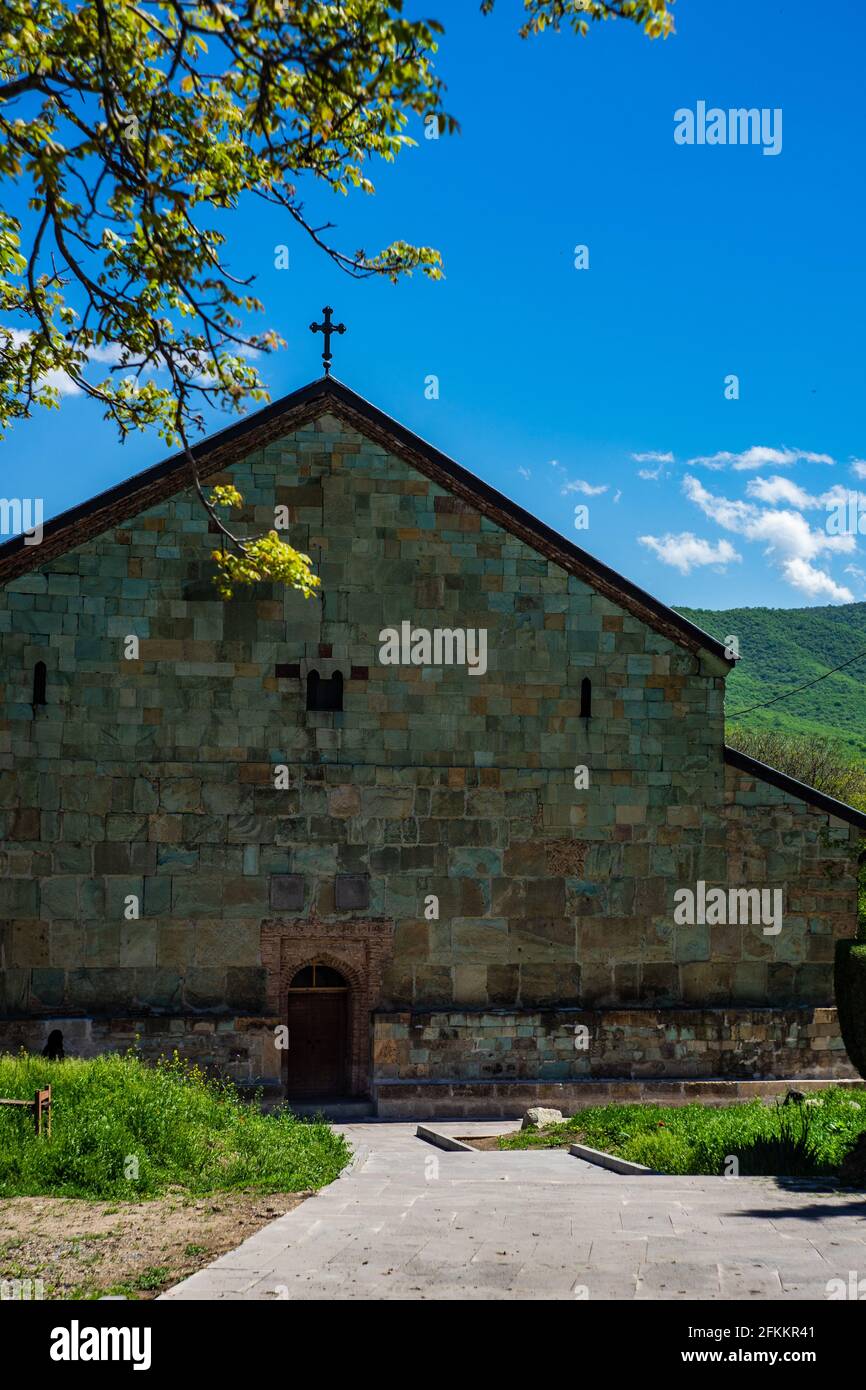 Famous ancient Bolnisi cathedral in Kvemo Kartli region in Georgia ...