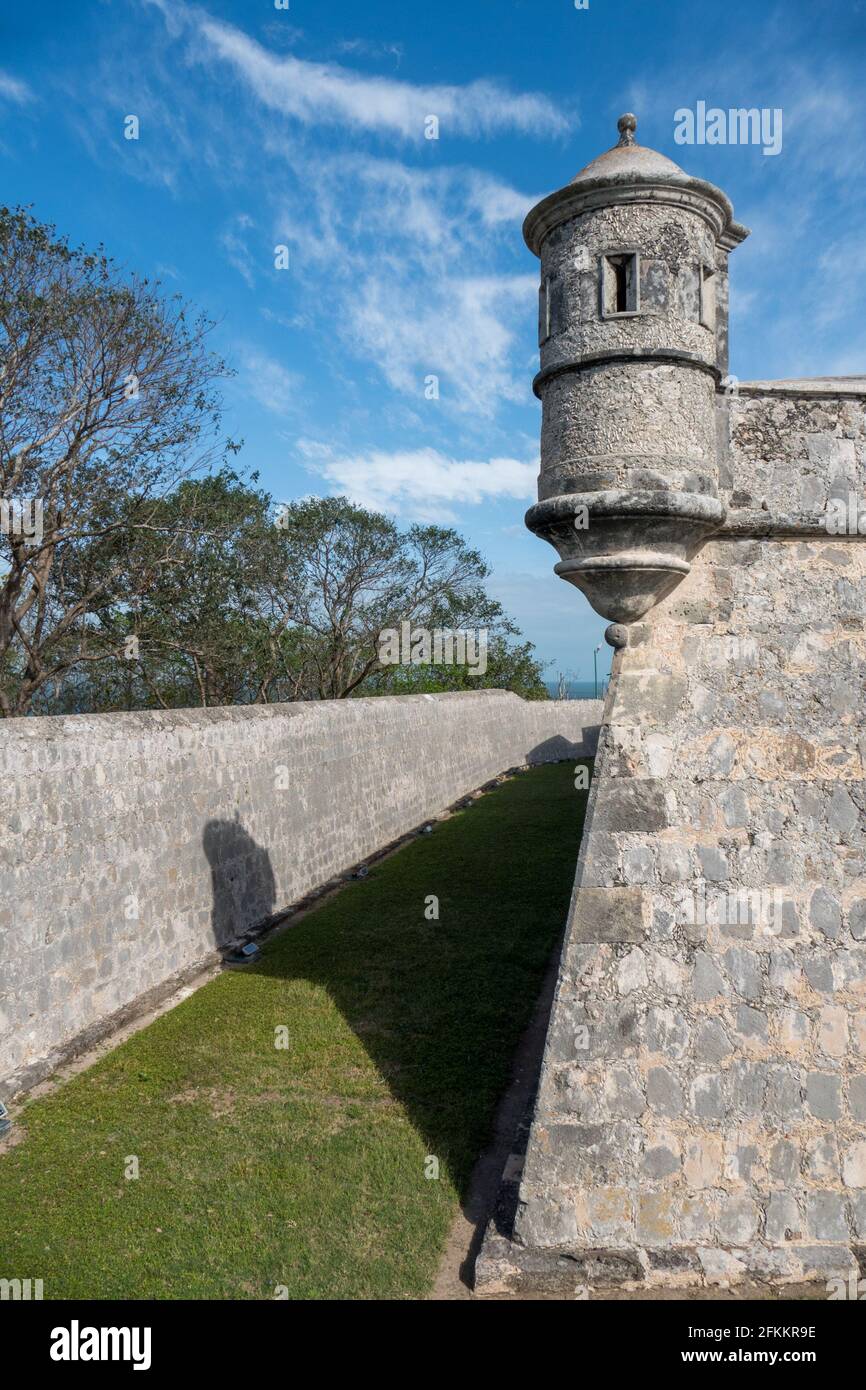 El fuerte de San Miguel de Campeche es un ejemplo significativo de la ...