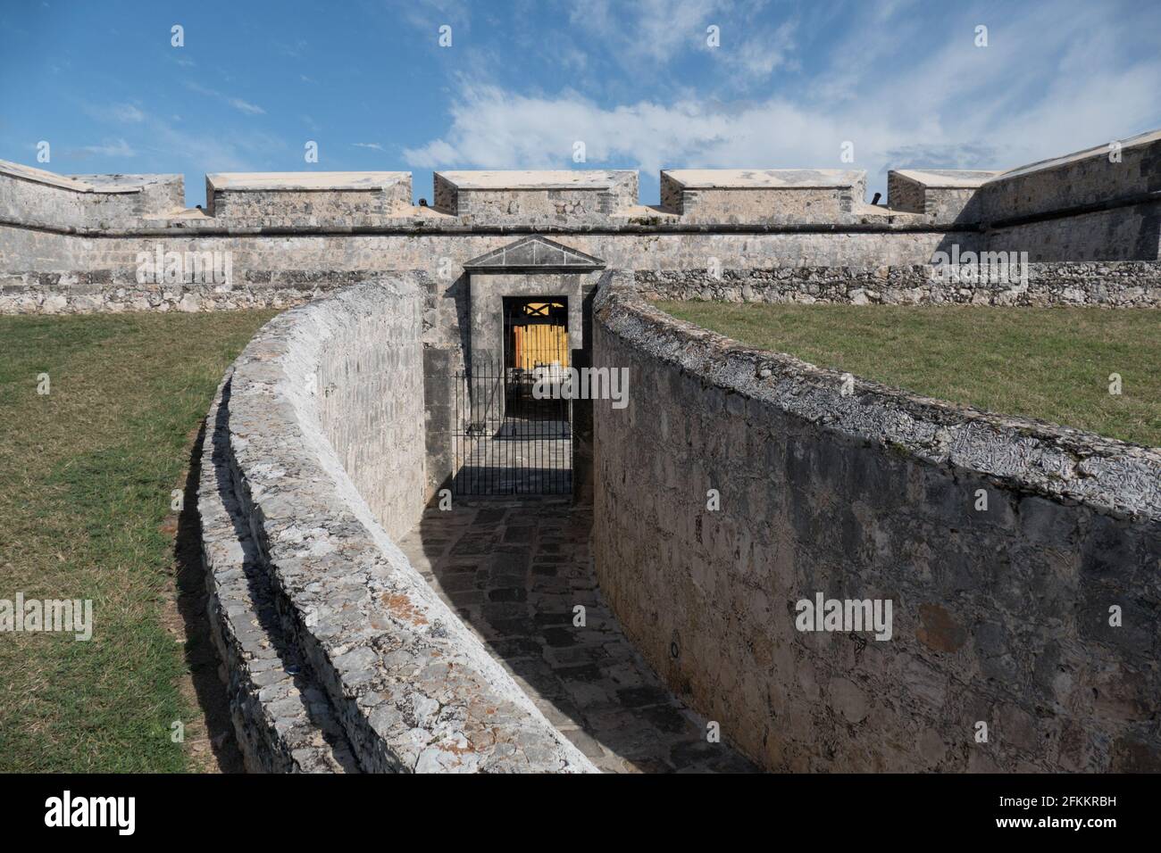 El fuerte de San Miguel de Campeche es un ejemplo significativo de la ...