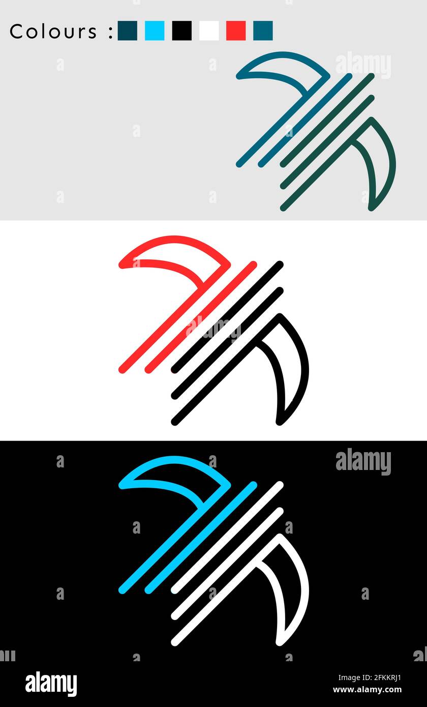 Unique Logo Design Concept Stock Vector Image & Art - Alamy