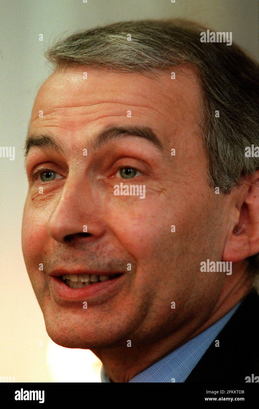 Frank Field at a press conference today at the office in London of ...