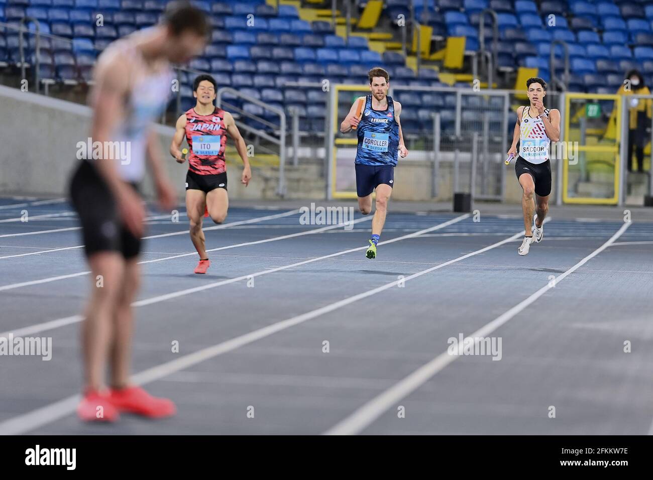 Belgian Jonathan Sacoor (R) pictured in action during the final of the ...