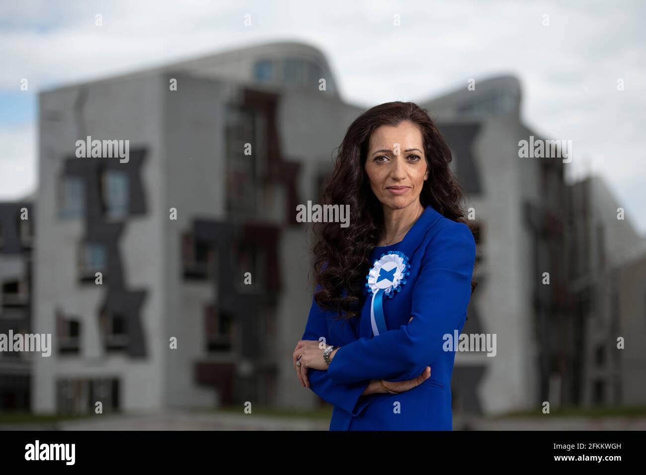 Edinburgh, Scotland, UK. 2 May 2021. PICTURED: Tasmina Ahmed Sheikh ...