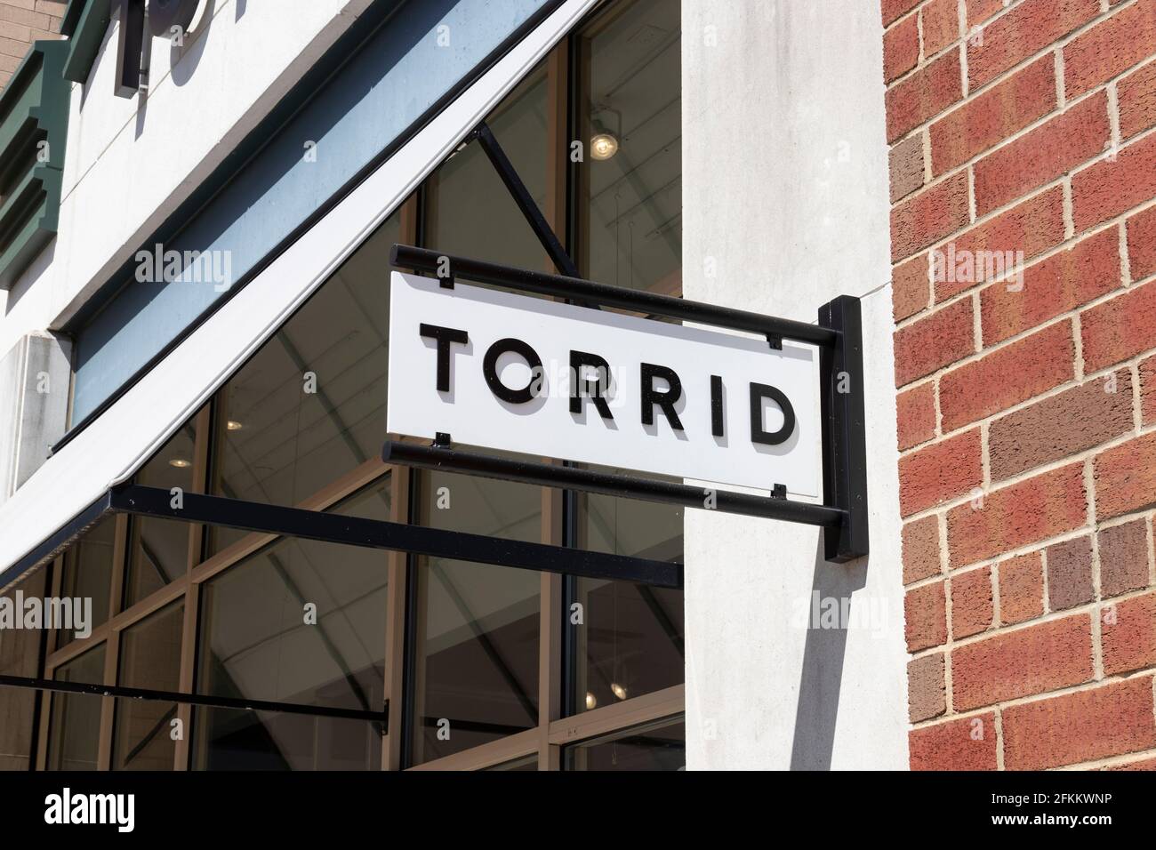 Carmel - Circa May 2021: Torrid clothing retail store. Torrid is a ...