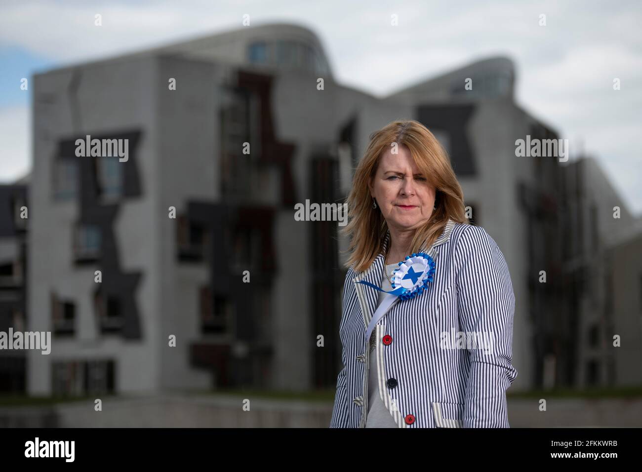 Edinburgh, Scotland, UK. 2 May 2021. PICTURED: Eva Comrie, Alba Party ...