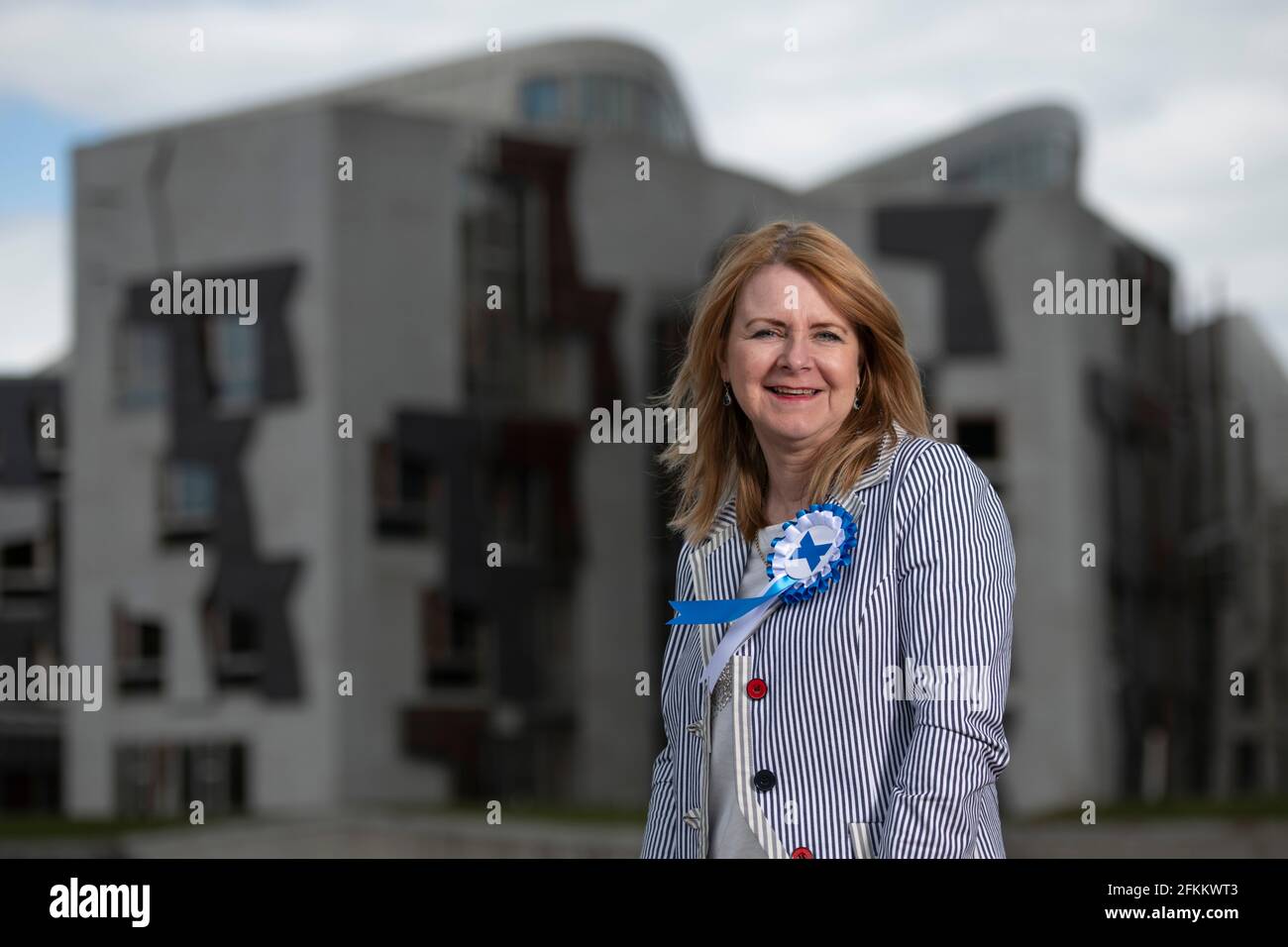 Edinburgh, Scotland, UK. 2 May 2021. PICTURED: Eva Comrie, Alba Party ...